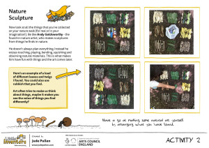 Create an invention using things found in nature to help nature ...
